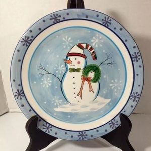 Pacific Rim | Holiday | Vintage Pacific Rim Snowman Holding Wreath ...